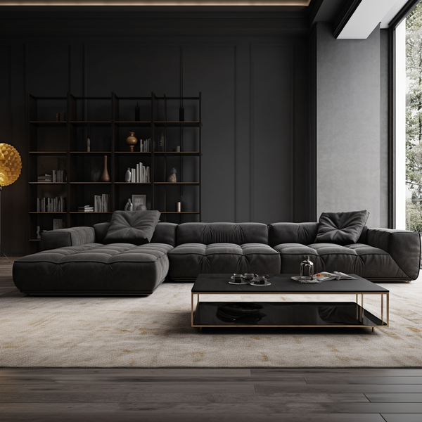 Thistle Corner Sofa – Nader.ae