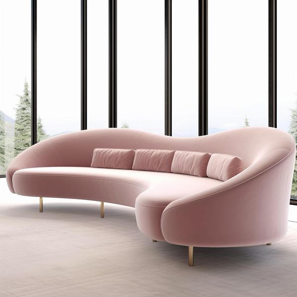 Tigerwood 3 Seater Sofa – Nader.ae